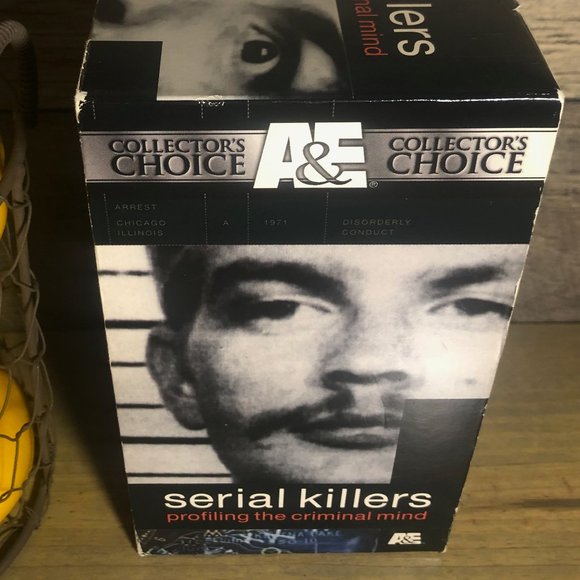 A&E | Other | Serial Killers Set Of 4 Vhs Tapes In Box | Poshmark